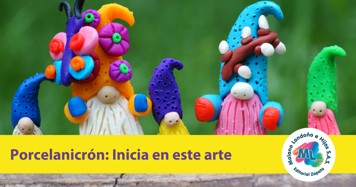 Porcelanicrón: Inicia en este arte - papeleriaeditorialzapata.com